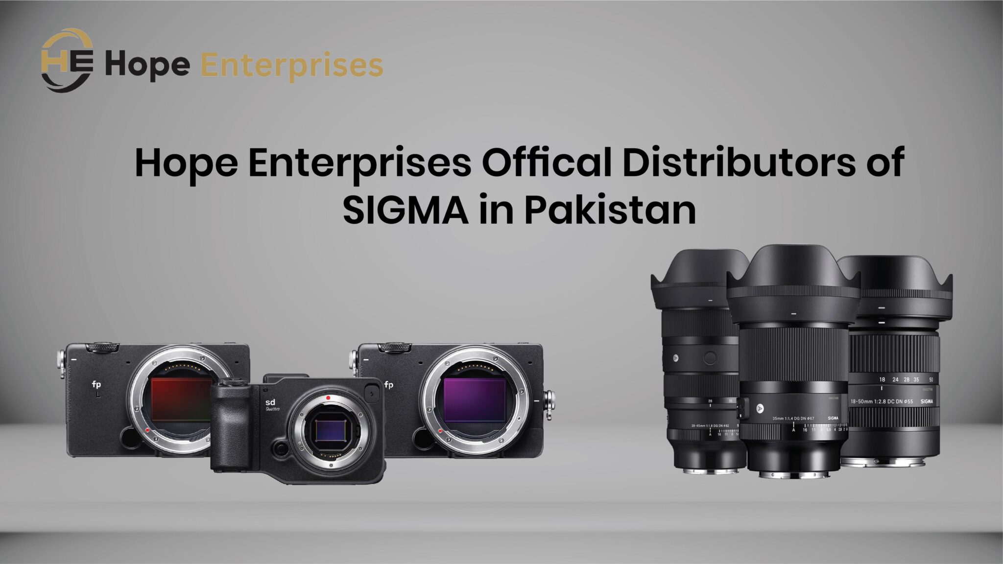 Hope Enterprises Official Distributors of SIGMA in Pakistan