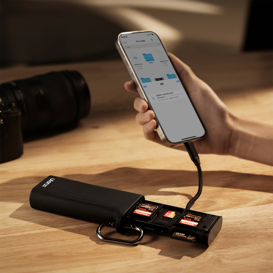 Ulanzi CR2 All-in-One Card Case (Black) - Hope Enterprises