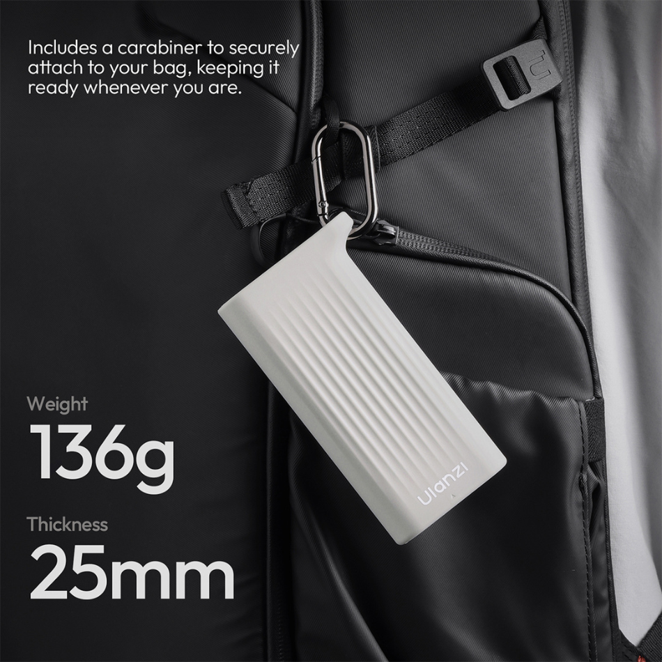 Ulanzi CR2 All-in-One Card Case (Starlight Gray) - Hope Enterprises